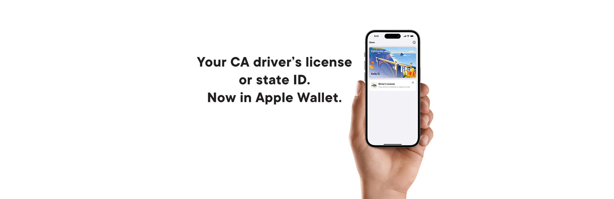 mDL in Apple Wallet - California DMV